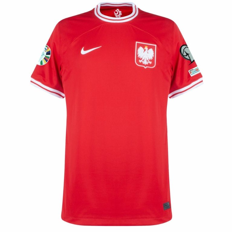 Poland Away Jersey Euro 2024 Qualifiers