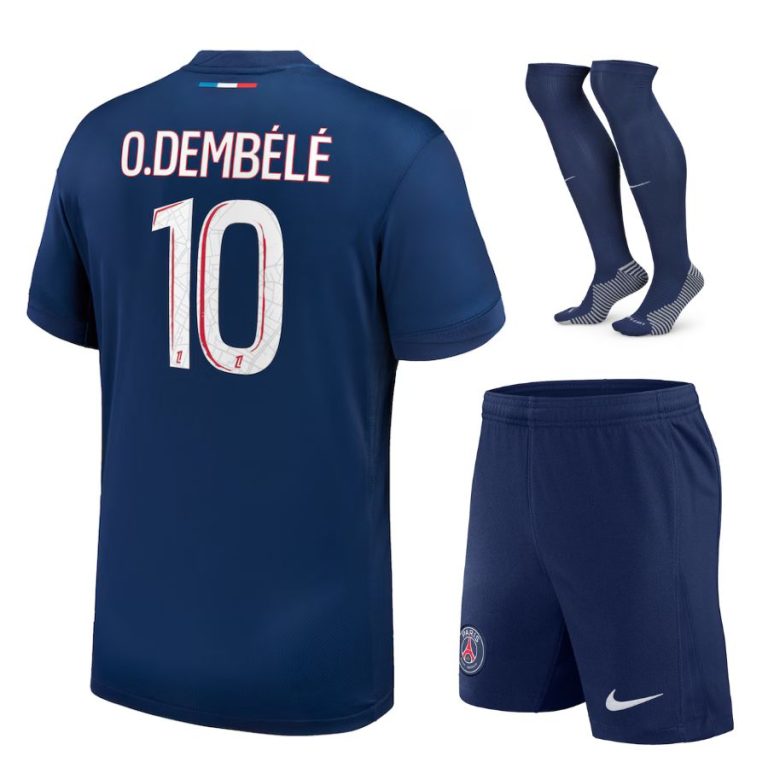 Camiseta infantil de local del PSG 2024-2025 de Dembélé | Foot Star