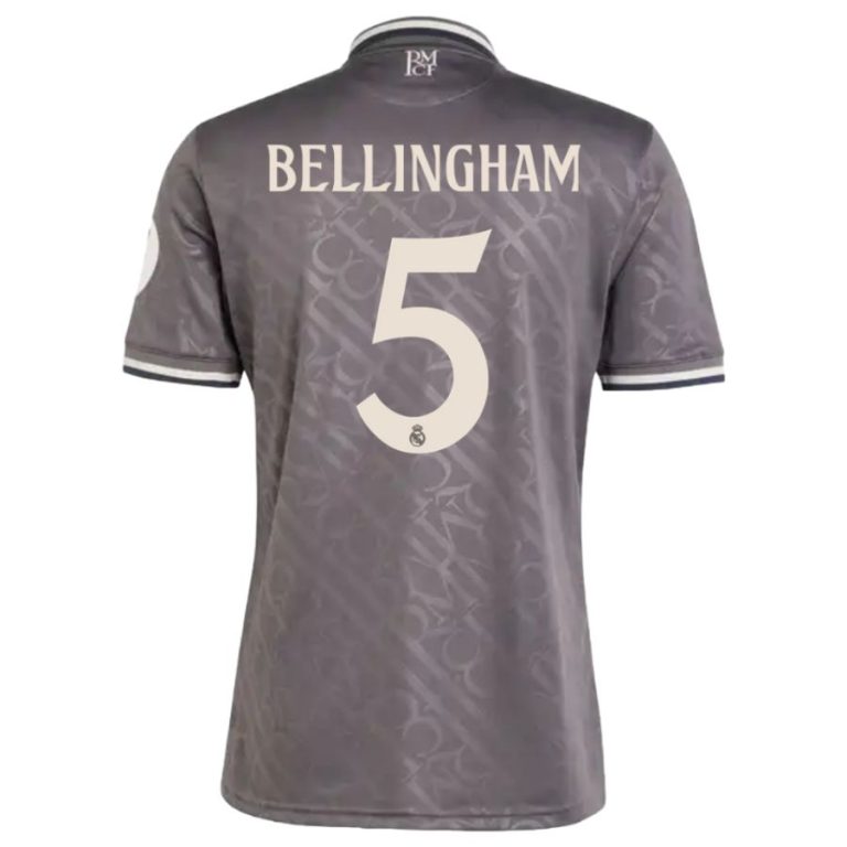 Real Madrid Third Child Kit Jersey 2024 2025 Bellingham