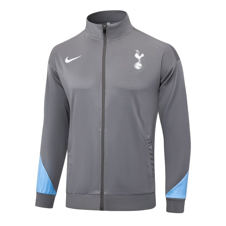 Tottenham Tracksuit Jacket 2024 2025 Grey | Foot Star