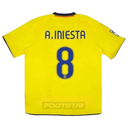 Maillot Barca Exterieur 2008 2009 Iniesta | Foot Star