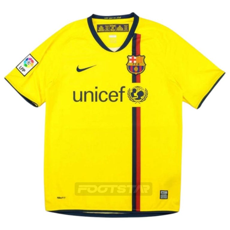 Maillot Barca Exterieur 2008 2009 Iniesta | Foot Star