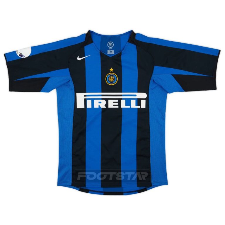 Inter Milan Home Shirt 2004 2005 Adriano | Foot Star