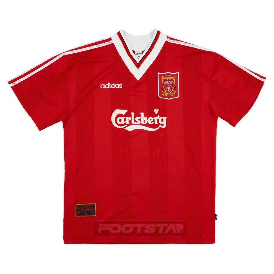 Camiseta local del Liverpool 1995 1996 Fowler - Foot Star