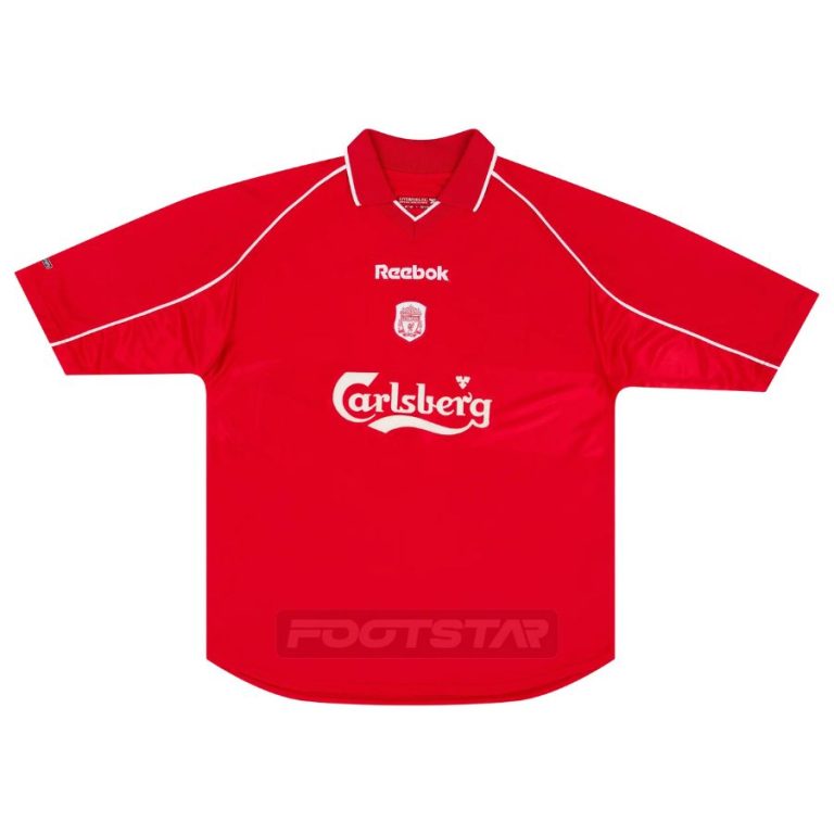 Camiseta local del Liverpool 2000-2002 de Gerrard | Foot Star