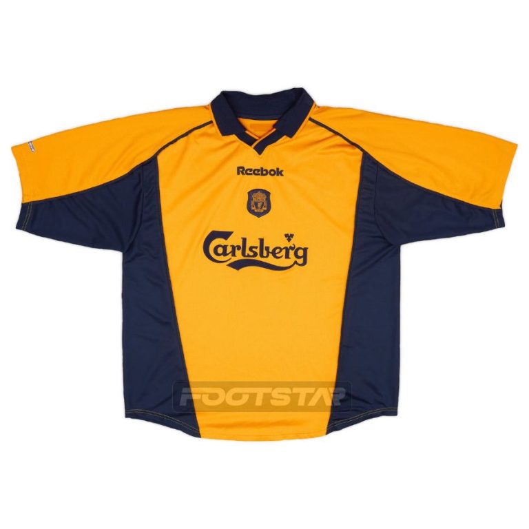 Camiseta de visitante del Liverpool 2000-2001 de Gerrard | Foot Star