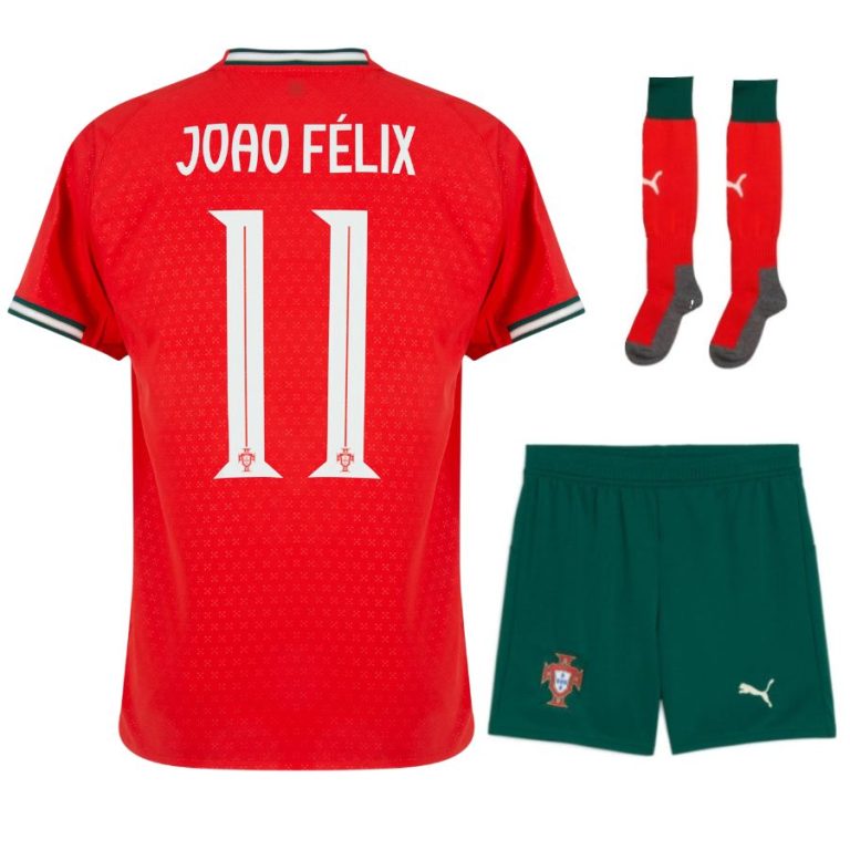 Maillot Kit Enfant Portugal Domicile 2025 2026 Joao Felix | Foot Star