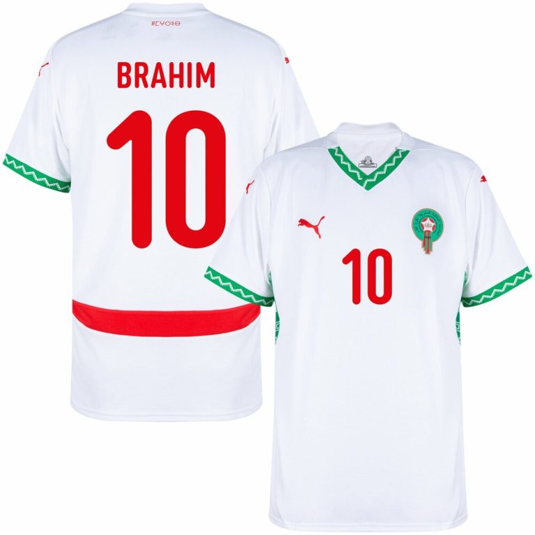 Maillot Maroc Exterieur 2025 2026 Brahim | Foot Star