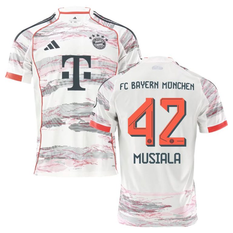 Camiseta Bayern Munich Visitante 2025 2026 Musiala - Foot Star