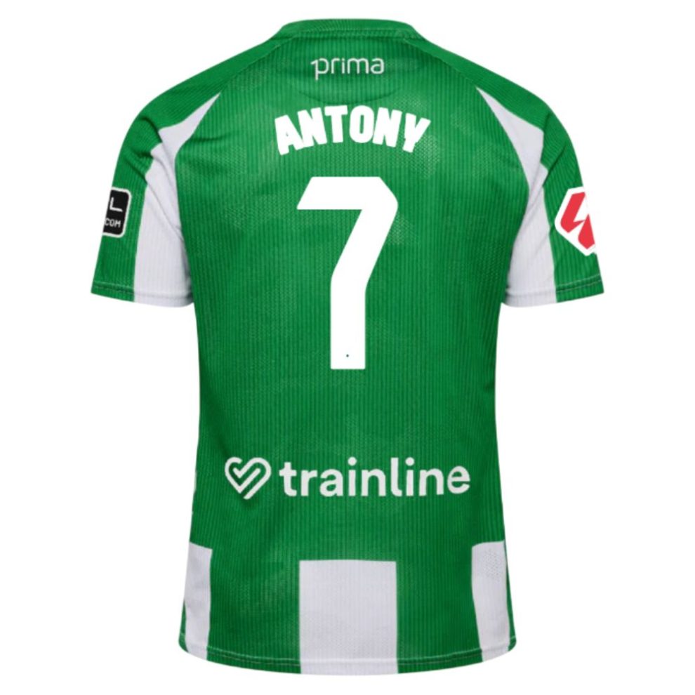 Camiseta local del Betis Sevilla 2025-2026 para niños Antony | Foot Star