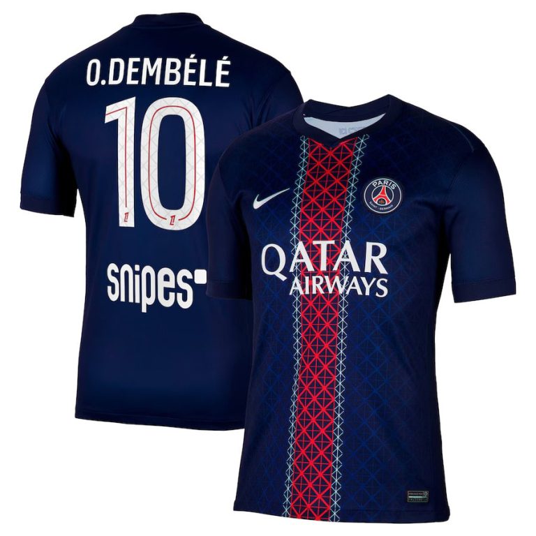 PSG Home Jersey 2025 2026 Dembélé | Foot Star
