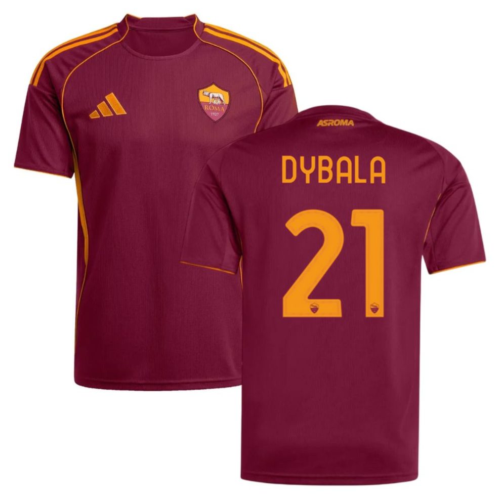 Maillot AS Roma Domicile 2025 2026 Dybala | Foot Star