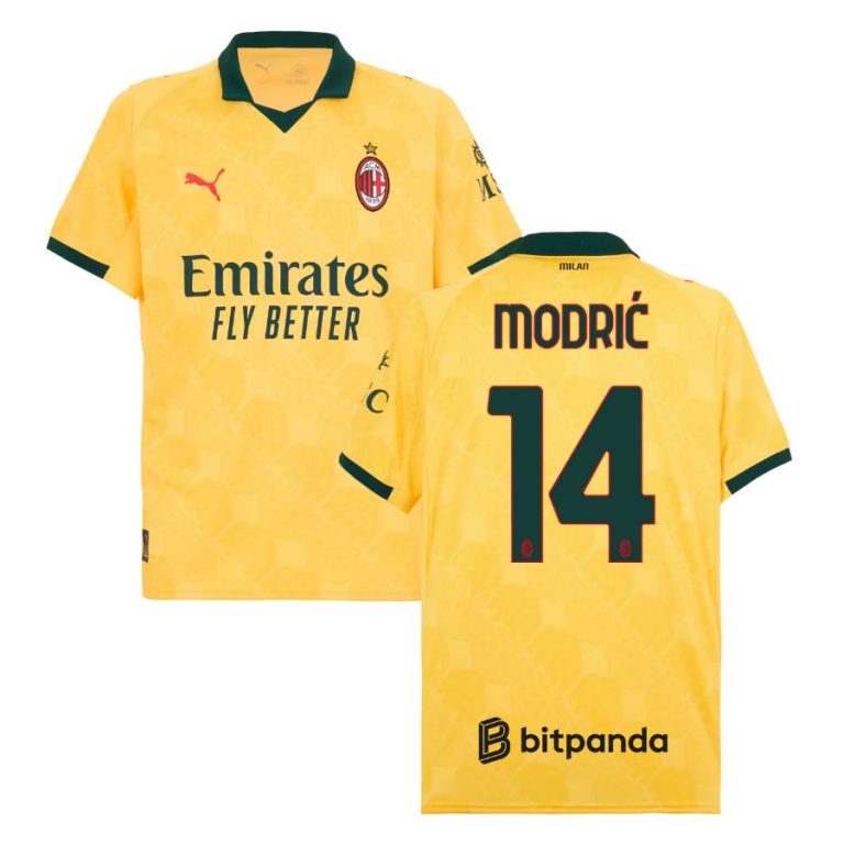 Camiseta de Modric del Milan AC 2025-2026 | Estrella del fútbol