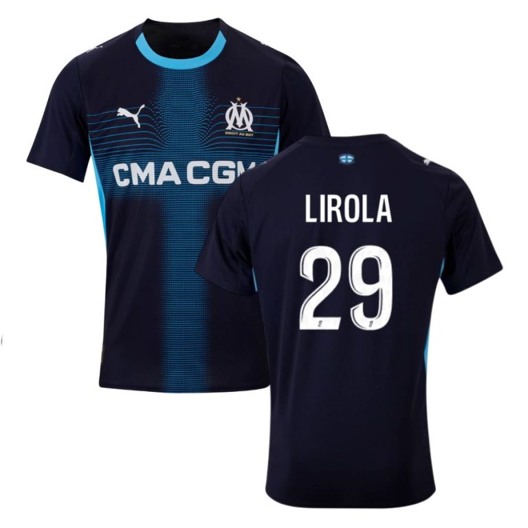 Maillot OM Exterieur 2025 2026 Lirola | Foot Star