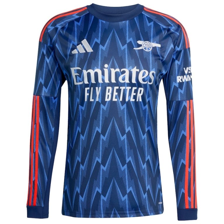 Camiseta de visitante del Arsenal 2025-2026, manga larga | Foot Star