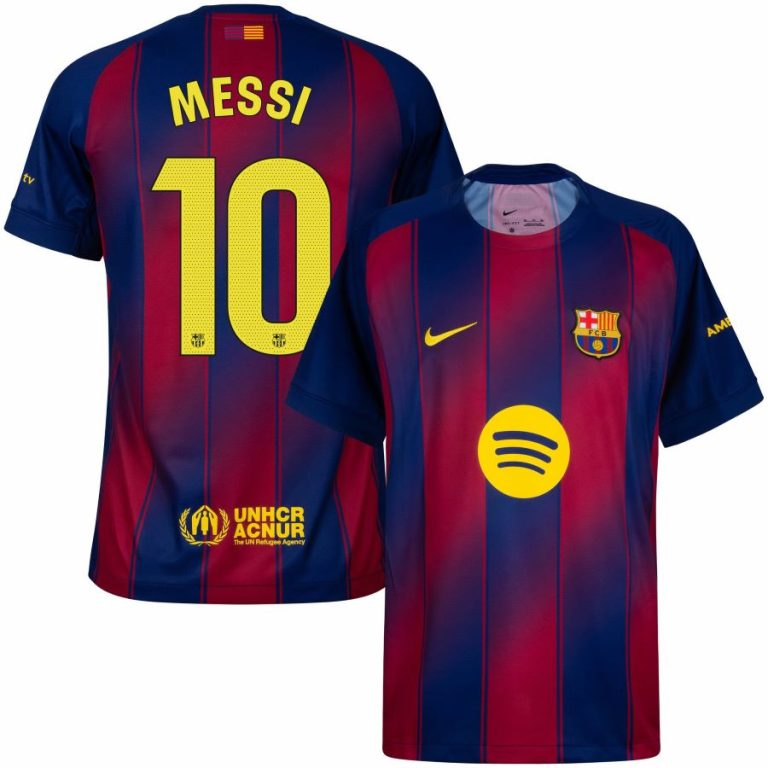 Barca Home Shirt 2025 2026 Messi 10 La Liga | Foot Star