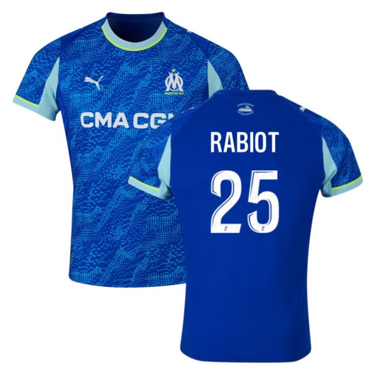Maillot OM Third 2025 2026 Rabiot | Foot Star