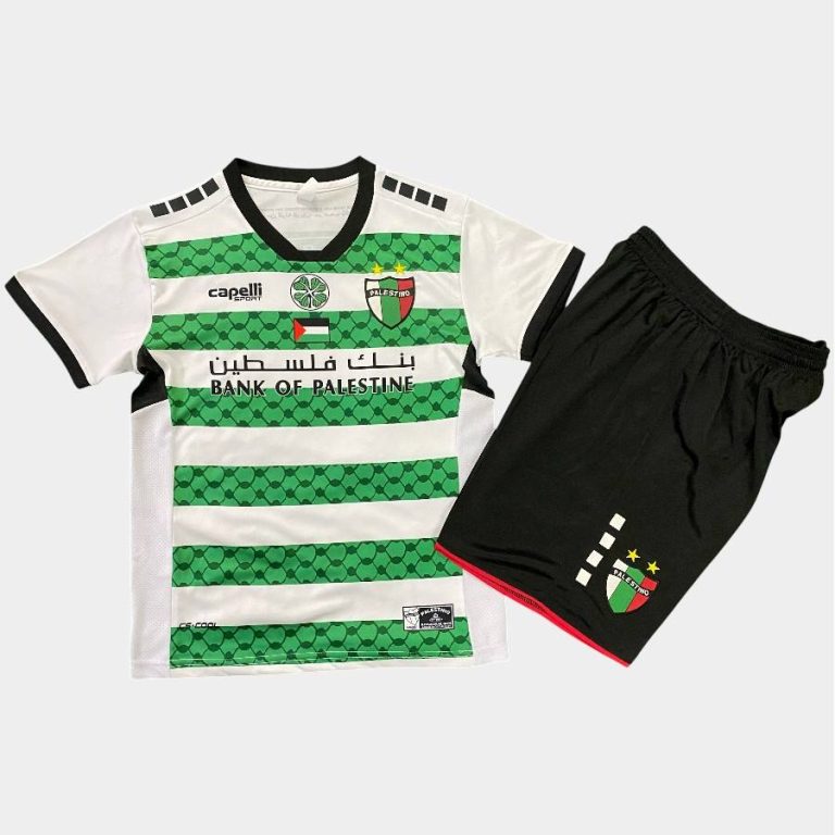 Palestino CL Third Celtics 2024 2025 Kids Kit Jersey | Foot Star