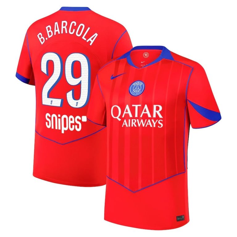 Maillot PSG Third 2025 2026 Barcola | Foot Star