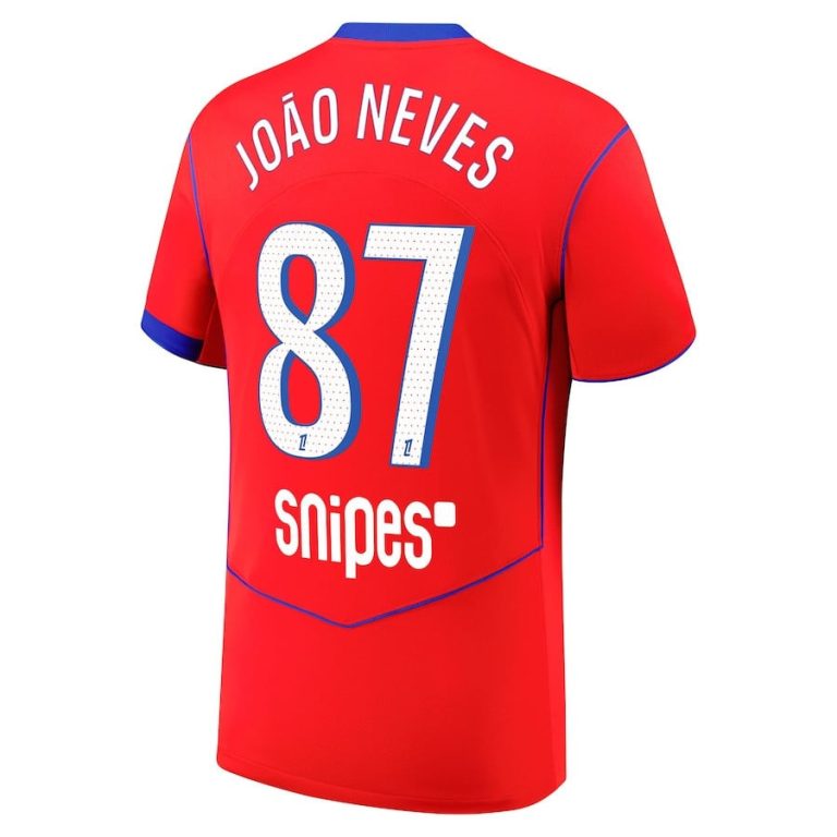 PSG Third Jersey 2025-2026 Joao Neves | Foot Star