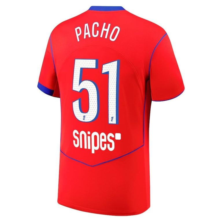PSG Third Jersey 2025 2026 Pacho | Foot Star
