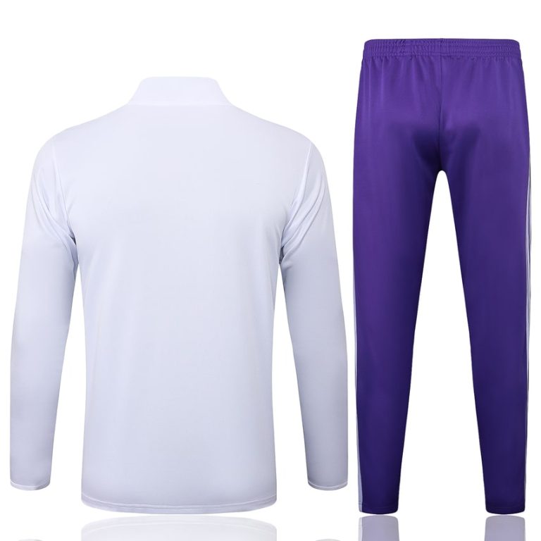 Survetement Real Madrid Training 2025 2026 Blanc Violet | Foot Star