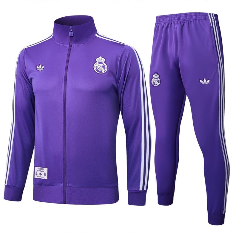 Survetement Real Madrid Veste 2025 2026 Violet | Foot Star