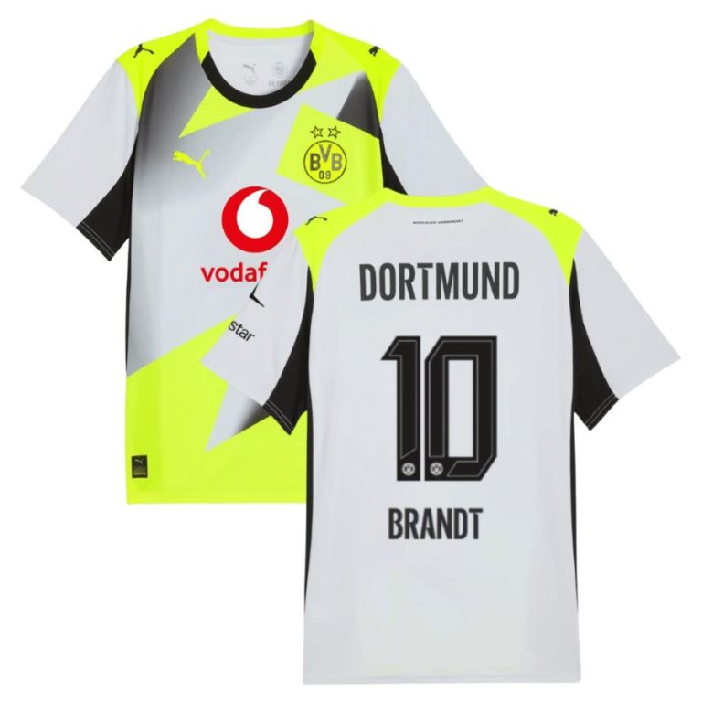Maillot BVB Dortmund Exterieur 2025 2026 Brandt | Foot Star