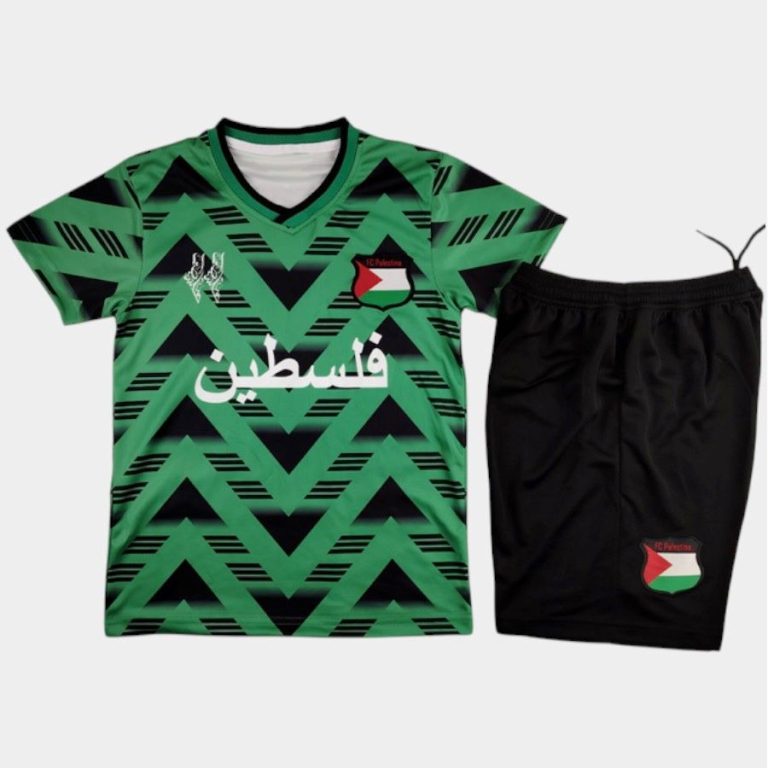 Maglia da calcio per bambini FC Palestine 2024 2025, verde | Foot Star