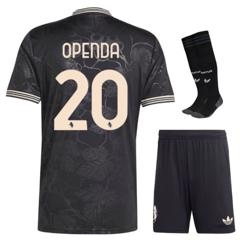 Maillot Kit Enfant Juventus Third 2025 2026 Openda | Foot Star