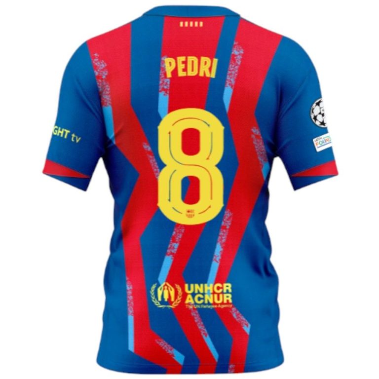 Barca Fourth Jersey 2025/2026 Pedri | Foot Star