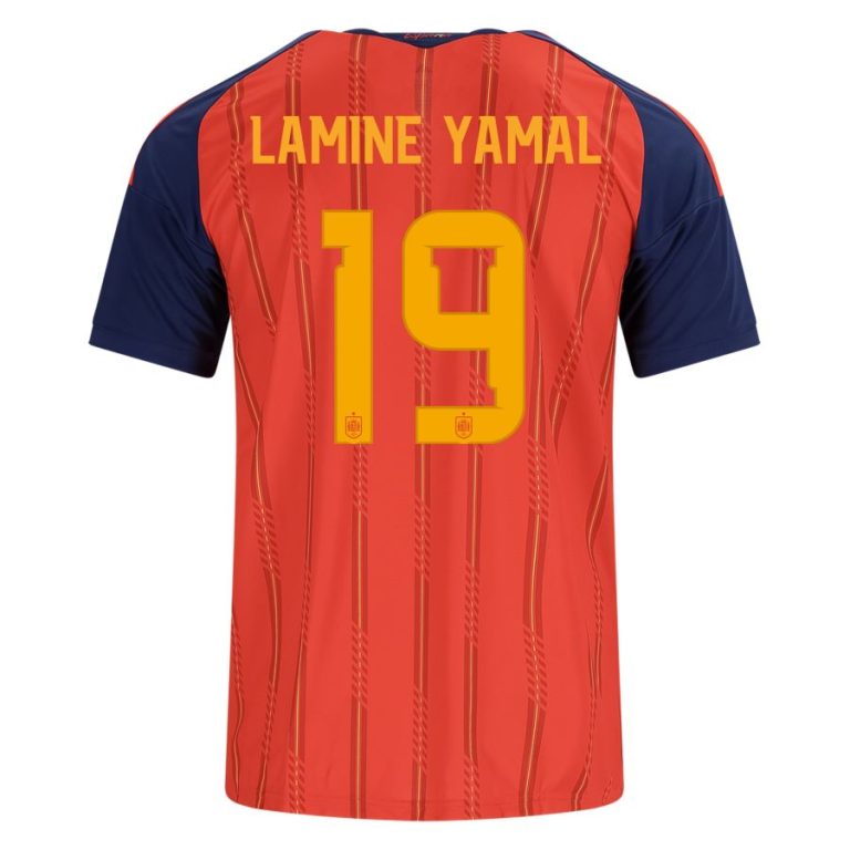 Spain 2026/2027 Home Kit Kids' Jersey Lamine Yamal | Foot Star
