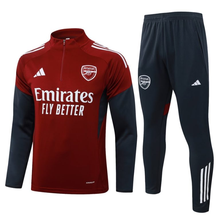Survetement Arsenal Training 2025 2026 Rouge Bleu | Foot Star