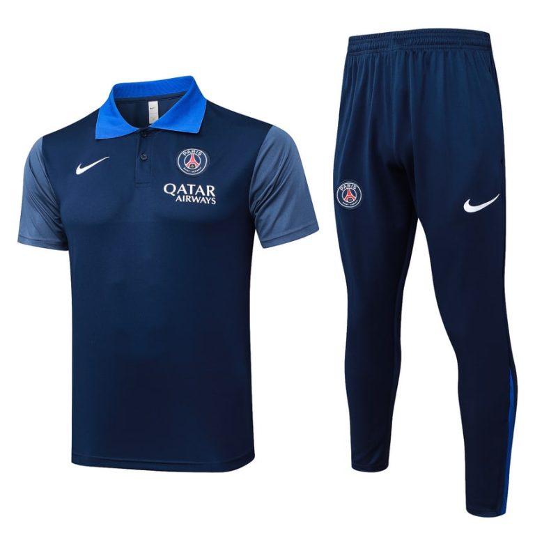 PSG Polo Tracksuit 2025-2026 Dark Blue | Foot Star