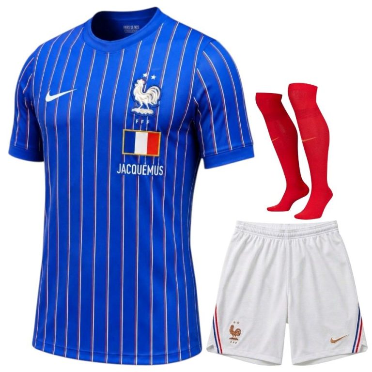 France National Team Pre-Match Kids Jersey Kit by Jacquemus | Foot Star